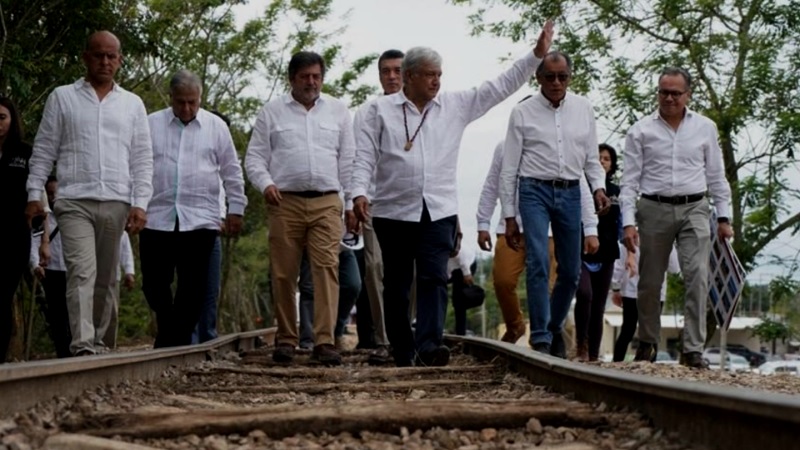 Explicará AMLO a mayas el mega proyecto de tren | Total Sapiens